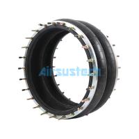 China Firestone W01-M58-6979 Style 200 Double Industrial Air Spring with Flange Rings for sale