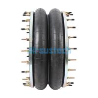 China Firestone W01-M58-6979 Style 200 Double Industrial Air Spring with Flange Rings for sale