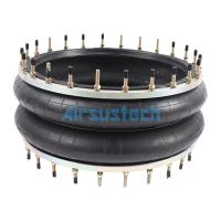 China Firestone W01-M58-6979 Style 200 Double Industrial Air Spring with Flange Rings for sale