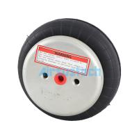 China Firestone W013587731 Single Convoluted Rubber Air Spring 1/4NPTF Pneumatic Connection for sale