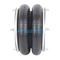 China 14'' Inch Diameter Industrial Air Bellows Dunlop 14''1/2×2 Double Rubber Air Spring for sale