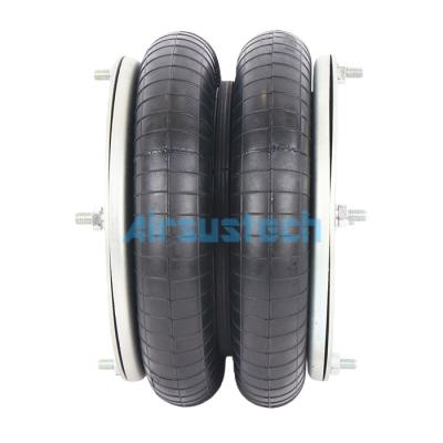 China 14'' Inch Diameter Industrial Air Bellows Dunlop 14''1/2×2 Double Rubber Air Spring for sale
