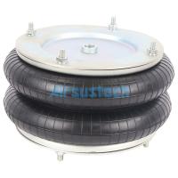 China 14'' Inch Diameter Industrial Air Bellows Dunlop 14''1/2×2 Double Rubber Air Spring for sale