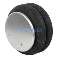 China 6316 4363 Triangle Double Convoluted Rubber Air Spring for Impact Absorbtion for sale