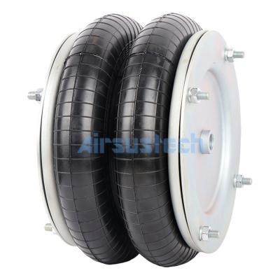 China 9109041 Parker Double Convoluted Rubber Air Bag 12''×2 Suspension Air Shock Spring for sale