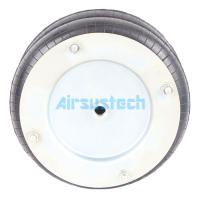 China 14.5X2 Flange Air Bellows Dunlop Springride SP1556 Double Type Rubber Air Spring for sale