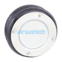 China 14.5X2 Flange Air Bellows Dunlop Springride SP1556 Double Type Rubber Air Spring for sale