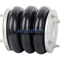China 6''X3 Dunlop Pneumatic Air Actuator 9109007 Parker Industrial Bellows Air Suspension for sale