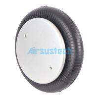 China 1/4NPTF Gas Fitting Firestone W01-358-7009 Single Bellows Air Spring with Bumper for sale