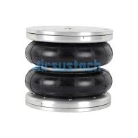 China Dunlop PNP305590107 Assembly Aluminum Plate 4 1/2''X2 Industrial Rubber Air Spring for sale