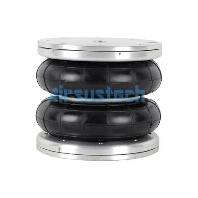 China Dunlop PNP305590107 Assembly Aluminum Plate 4 1/2''X2 Industrial Rubber Air Spring for sale