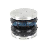 China Dunlop PNP305590107 Assembly Aluminum Plate 4 1/2''X2 Industrial Rubber Air Spring for sale