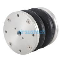 China 115MM Stroke Dunlop A313300201 Convoluted Bellows Air Spring with Aluminum Plate for sale