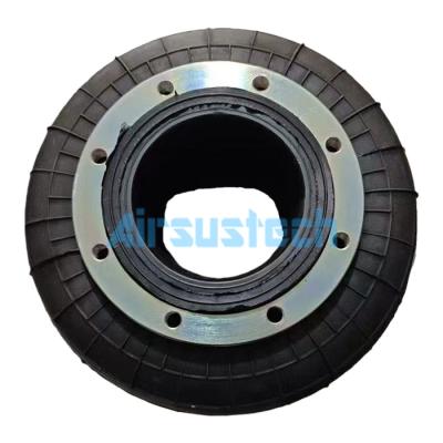 China Model 245 Industrial Double Bellows Air Spring 2H250180 with Aluminum Flange for sale