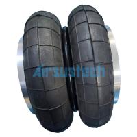 China Model 245 Industrial Double Bellows Air Spring 2H250180 with Aluminum Flange for sale