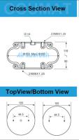 China M-20 Oria Series Industrial Air Bag Contitech FS 70-7 Air Spring Low Maintenance for sale