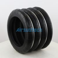 China Rubber Air Spring F-300-4 Triple Convolution Air Bellows S-300-4 with Steel Hoop for sale