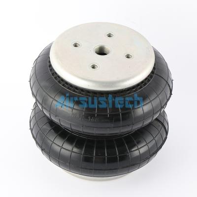 China Double Convoluted 2B188168 Industrial Air Spring ZG1/2'' Air Inlet Air Bag Supplier for sale