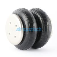 China Double Convoluted 2B188168 Industrial Air Spring ZG1/2'' Air Inlet Air Bag Supplier for sale