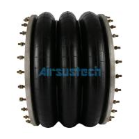 China Max Stroke 335MM Industrial Air Bag 3H630376 Low Maintenance Rubber Air Spring for sale