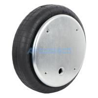 China Contitech FS 530-11 3/4 M8 Rubber Air Spring Metal Plate Pneumatic Air Bag 63205 for sale