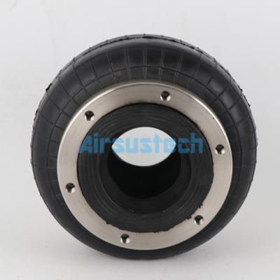China Flange Rubber Air Spring Model 110 88820 M8 Mounting Hole Industrial Air Bag for sale