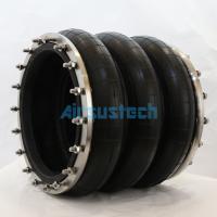 China LHF320/350-3 Triple Convoluted Air Spring Outer Dia. 417MM Industrial Bellows Air Bag for sale