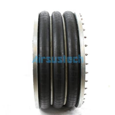China Firestone Rubber Bellows Only W01-358-0987 Triple Convoluted Air Spring 3H520312 for sale