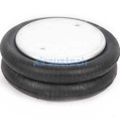 China Gart 271.2.209 Double Convoluted Air Spring Inch Size 1/4NPTF Port Size Air Bellows for sale