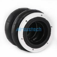 China Aluminum Flange Ring Air Spring 2B120-17F Double Convoluted Air Bag Shocks 6-M6 for sale