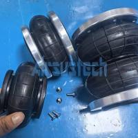 China 120 MM Natural Dia. Rubber Bellows Only 4.5X1 Industrial Air Spring Single Convoluted for sale