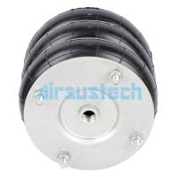 China Triple Convoluted Air Actuator SP2861 Dunlop Flange Air Spring 6X3 with 4-M10 Bolts for sale