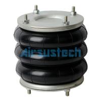 China Triple Convoluted Air Actuator SP2861 Dunlop Flange Air Spring 6X3 with 4-M10 Bolts for sale