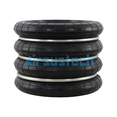 China 285MM Punch Air Spring F-240-4 Quadruple Convoluted Air Bag Yokohama S-240-4R for sale