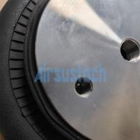 China 1B7-544 Stainless Cover Plate Goodyear Air Spring 1K176120 Single Convoluted Air Bag for sale