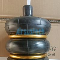 China M-100-4 Quadruple Convoluted Rubber Air Spring G3/8'' Air Inlet Industrial Air Bag for sale