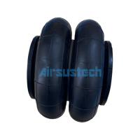 China 8''X2 Dunlop Rubber Air Spring Double Convoluted Air Bellows Dunlop VSM 10180 for sale