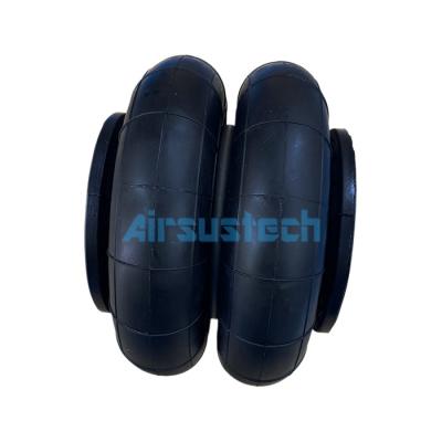 China 8''X2 Dunlop Rubber Air Spring Double Convoluted Air Bellows Dunlop VSM 10180 for sale