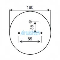China Festo Air Bellows Cylinder EB-250-185 Industrial Air Spring for Material Transfer for sale