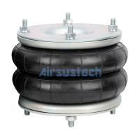 China Dunlop PNP305500112 Flange Plate Air Spring 8X2 Air Bellow with Design H. 160 MM for sale