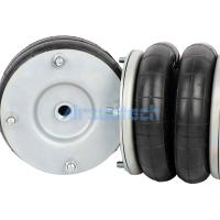 China Dunlop PNP305500112 Flange Plate Air Spring 8X2 Air Bellow with Design H. 160 MM for sale