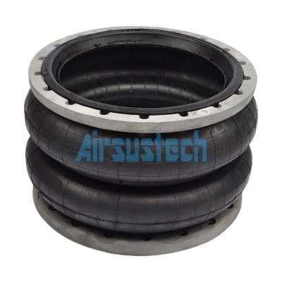 China Max. O.D. 220 MM Flange Connection Air Spring 2H200142 AIRSUSTECH Industrial Air Bag for sale