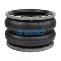 China Max. O.D. 220 MM Flange Connection Air Spring 2H200142 AIRSUSTECH Industrial Air Bag for sale