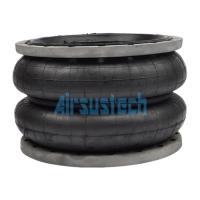China Stroke 84 MM Double Convoluted Industrial Air Spring 2H200142 with 8-M10 Screws for sale