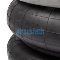 China Stroke 84 MM Double Convoluted Industrial Air Spring 2H200142 with 8-M10 Screws for sale