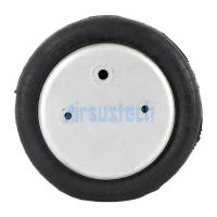 China Firestone Helper Air Spring W013587460 Single Convoluted 3/8-16UNC Mounting Holes for sale