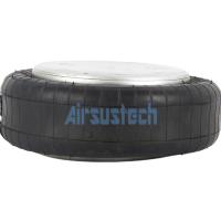China Firestone Helper Air Spring W013587460 Single Convoluted 3/8-16UNC Mounting Holes for sale