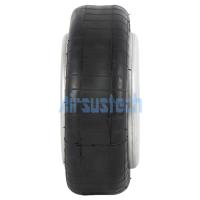 China Firestone Helper Air Spring W013587460 Single Convoluted 3/8-16UNC Mounting Holes for sale