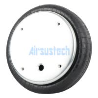 China 289 MM  Bead Plate Rubber Air Spring Firestone W01-M58-6100 with 4 PCS M8 Holes for sale