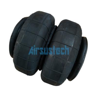 China Firestone Bellow 255-1.5 Double Convoluted Rubber Air Bellows 147 MM Static Height for sale